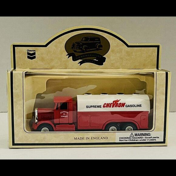 Other | Collectible Chevron Toy 1937 Six Wheel Refined Oil Truck ...